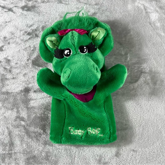 Toys | Vintage Baby Bop Hand Puppet Barney The Dinosaur Character ...
